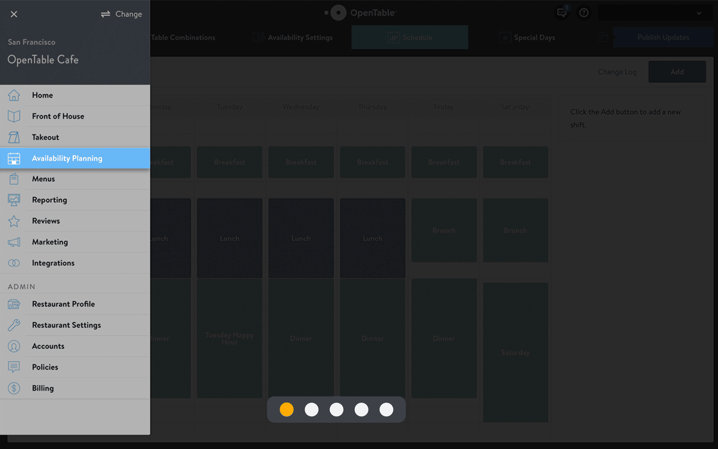Create and schedule an experience