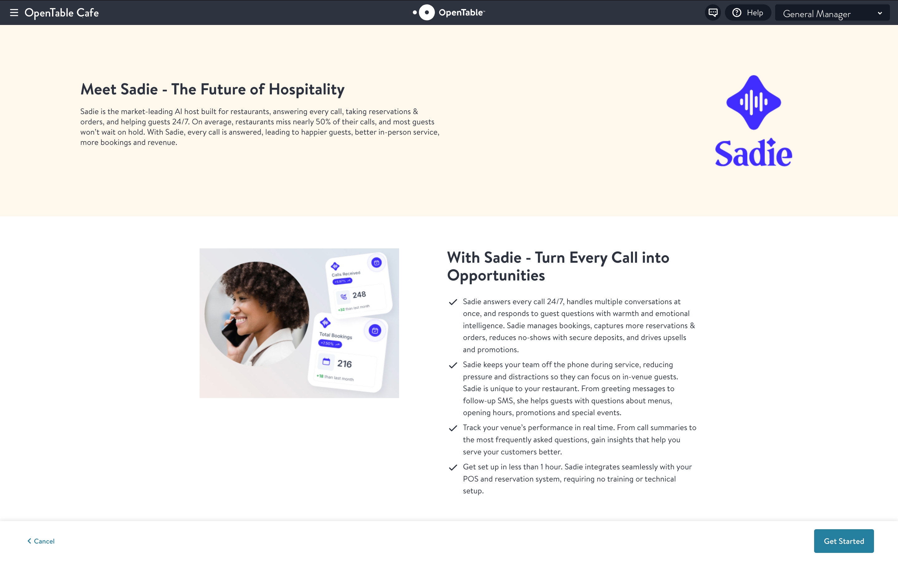 Automate phone answering with Sadie